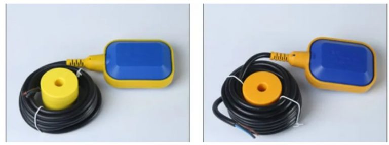 How to use the float to control the water liquid level?