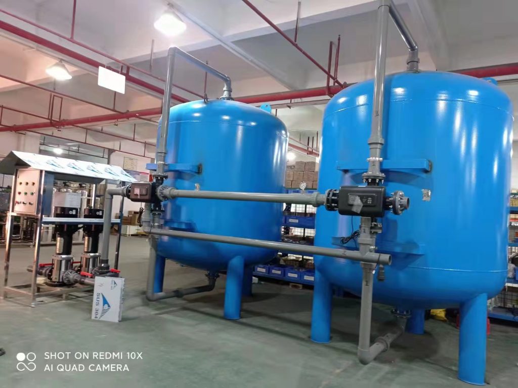 How does a Sand Filter System work? - RO AGUA Water Treatment Solutions