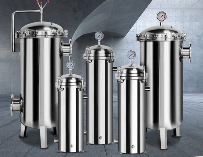 304 Stainless Steel Bag Filter Housing for Well Water Cooling Water and ...