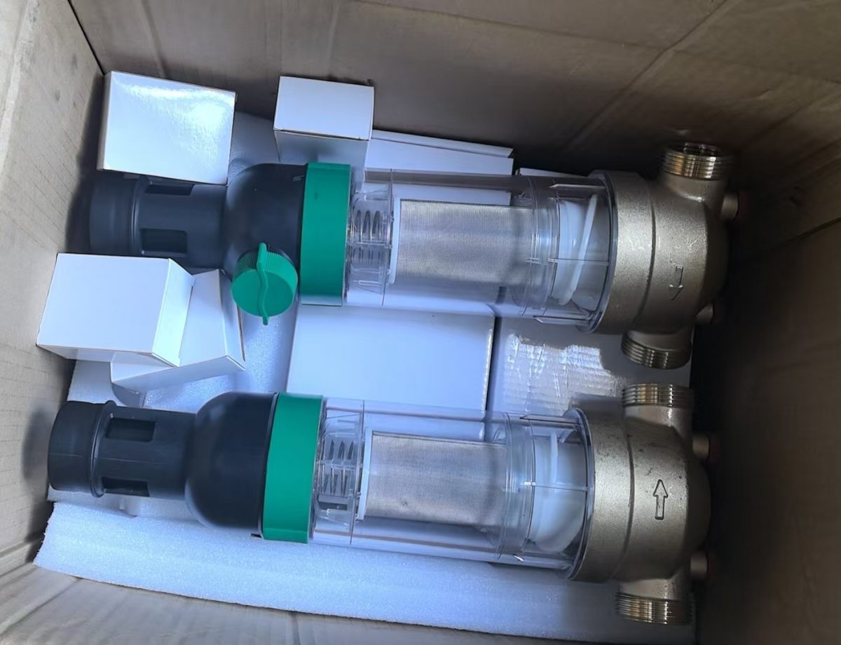 Domestic Fine filter with backwash ROAGUA water filter station - RO ...